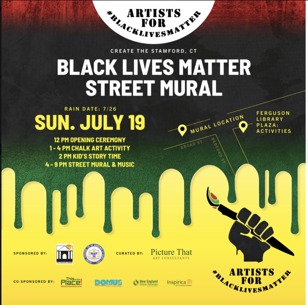 BLM Mural Flyer – League of Women Voters of Stamford